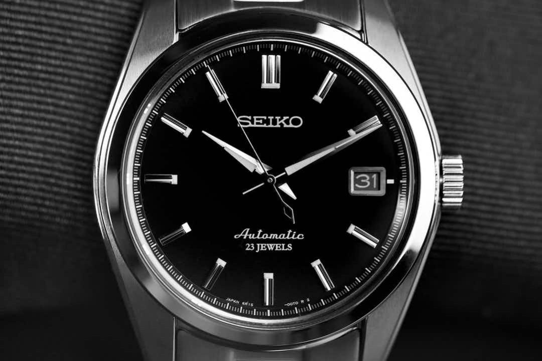 Seiko SARB033 Black Dial Automatic Dress Watch 38 mm Sapphire Crystal ...
