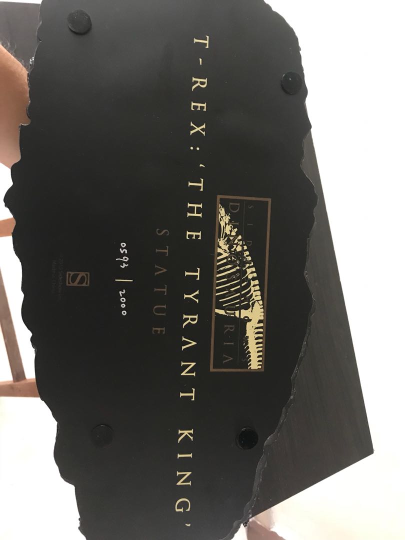 Sideshow T-Rex The Tyrant King Dinosauria Statue, Hobbies & Toys, Toys ...