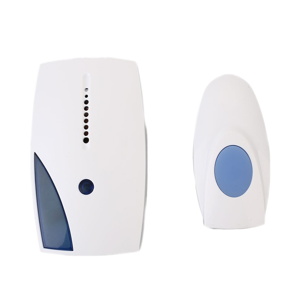 Smart Security LED Visual Door Bell Transmitter Receiver Remote Control ...