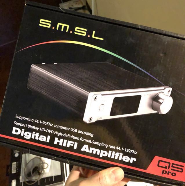 Smsl Q5 pro Digital Amplifier, Audio, Soundbars, Speakers & Amplifiers ...