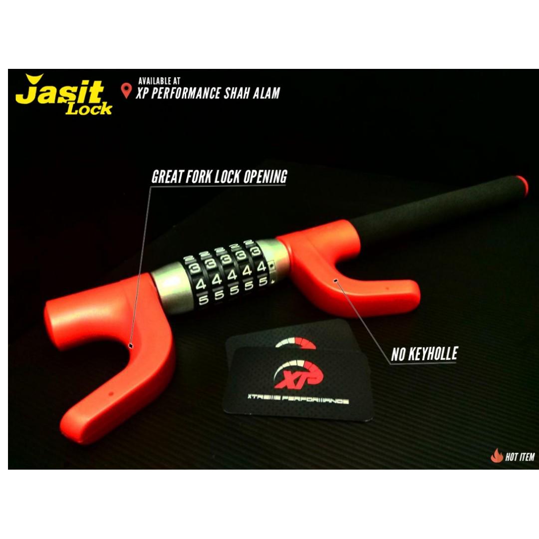 Steering Lock Jasit Lock YF-12606 Number Combination Lock, Auto ...
