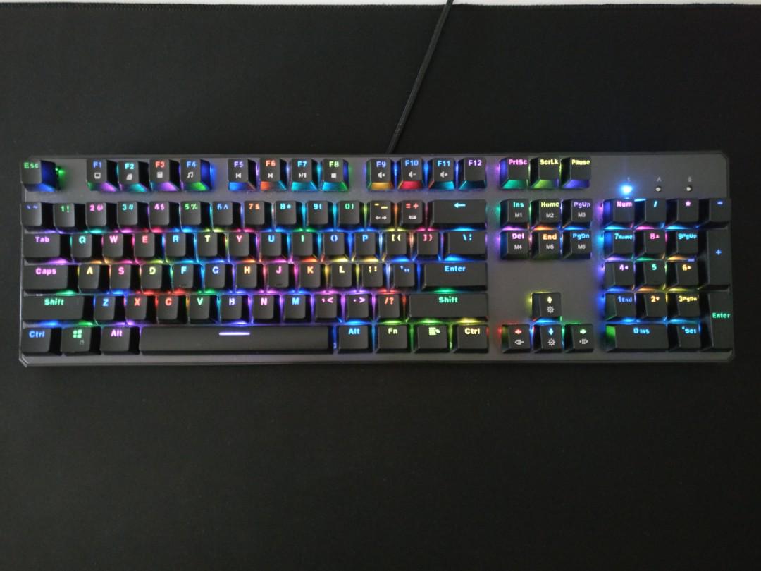 Tecware Phantom RGB Mechanical Keyboard Blue Switches, Computers & Tech ...