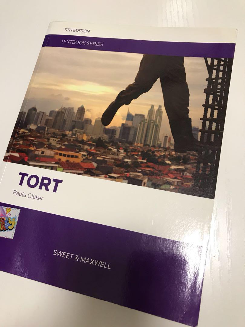Tort Textbook - 5th edition - Sweet & Maxwell, 興趣及遊戲, 書本 & 文具, 小朋友書 - Carousell