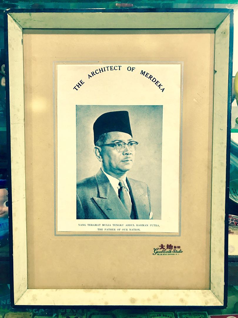 Vintage 'The Architect of Merdeka' Tunku Abdul Rahman, Hobbies & Toys ...