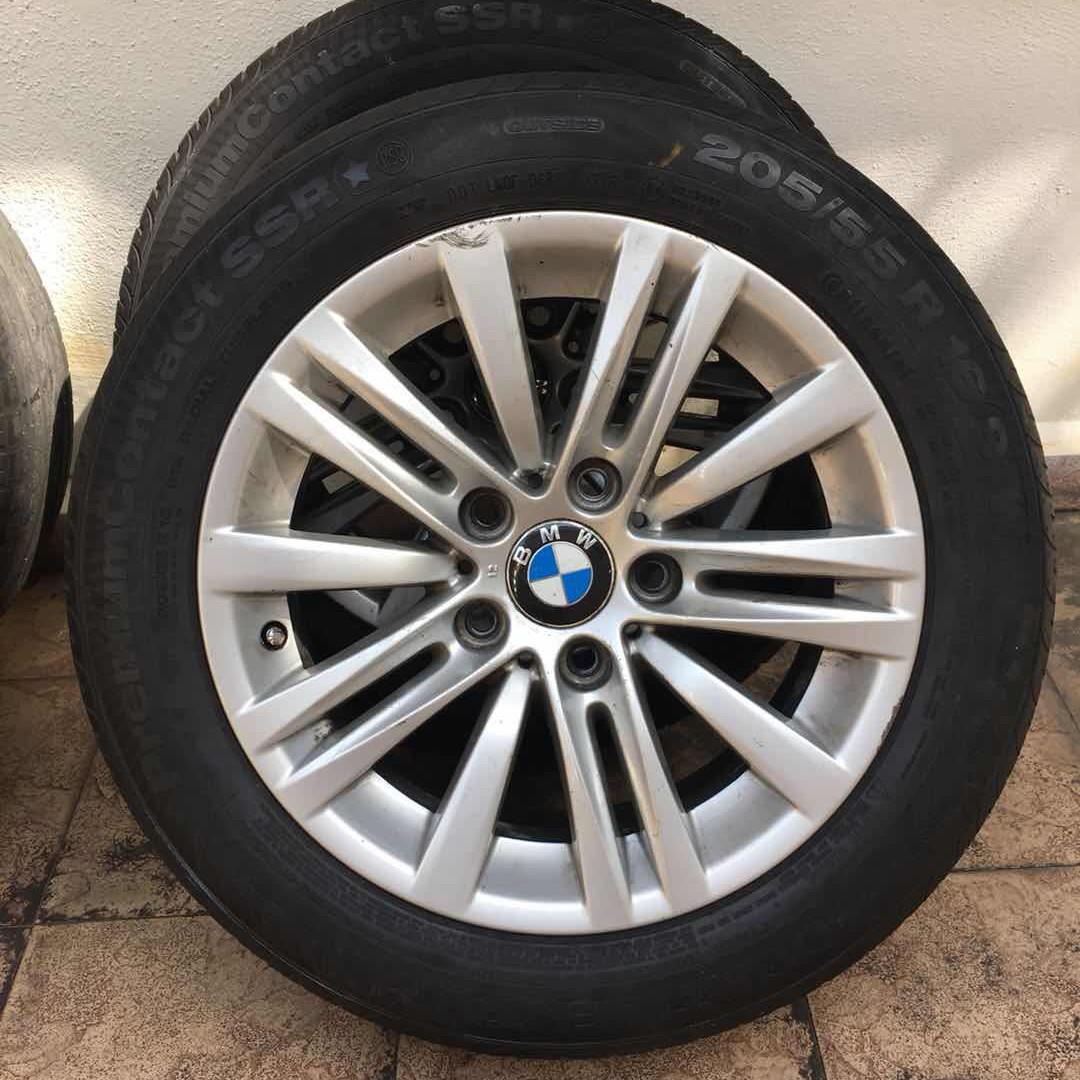 BMW Sport Rims 205/55/16, Car Accessories, Tyres & Rims on Carousell
