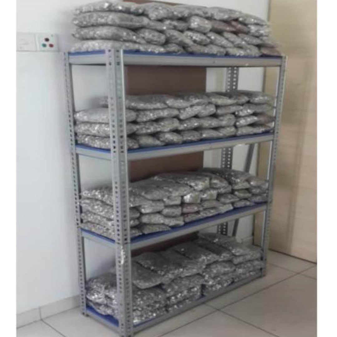 Boltless Racking - White Color, Furniture & Home Living, Furniture ...