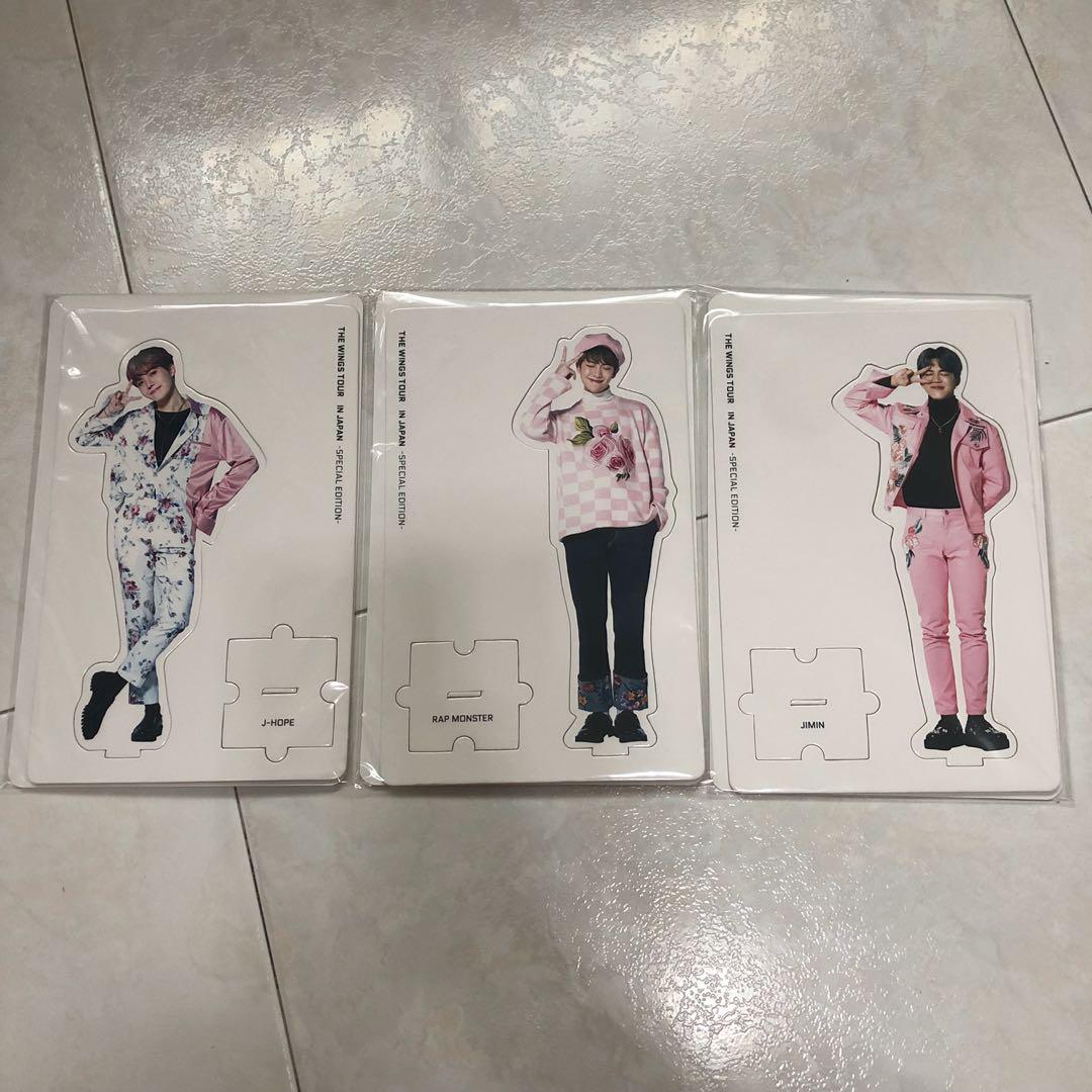 bts wings tour in osaka special edition paper stands, Hobbies & Toys ...