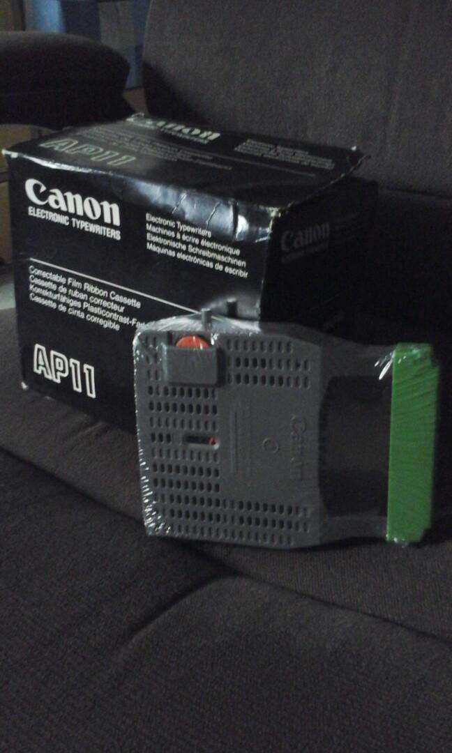 Ink Ribbon for Canon Electronic Typewriter Ribbon Cassette AP11 ...