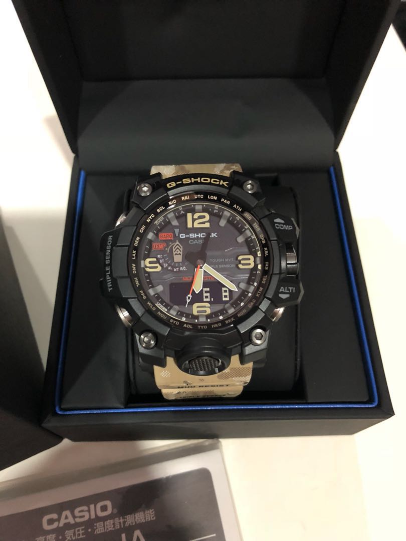 Casio Mudmaster Desert Camo (Rare), Mobile Phones & Gadgets, Wearables ...