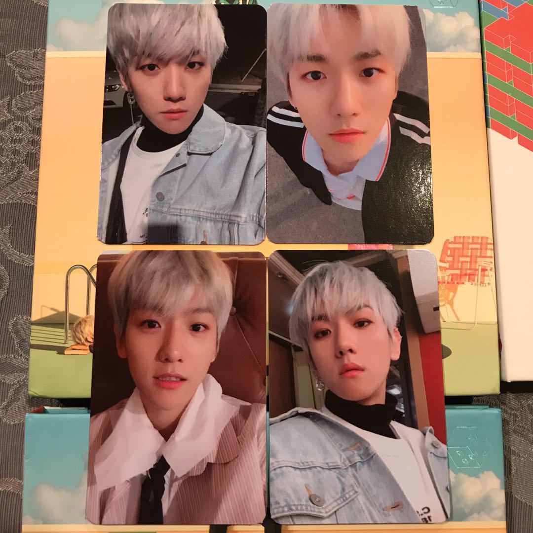 EXO CBX Baekhyun Blooming Days Full Photocards set, Hobbies & Toys, Memorabilia & Collectibles ...