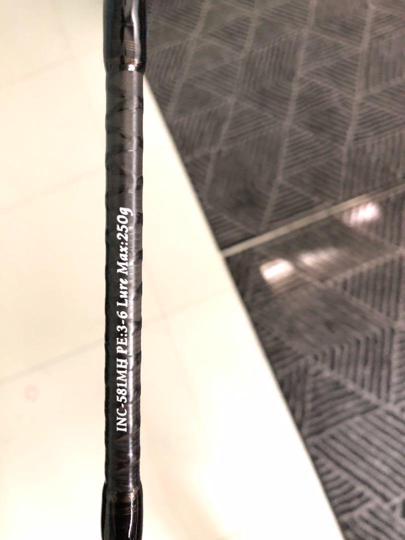 Expert Graphite deep sea jig rod for overhead reel, Sports Equipment ...