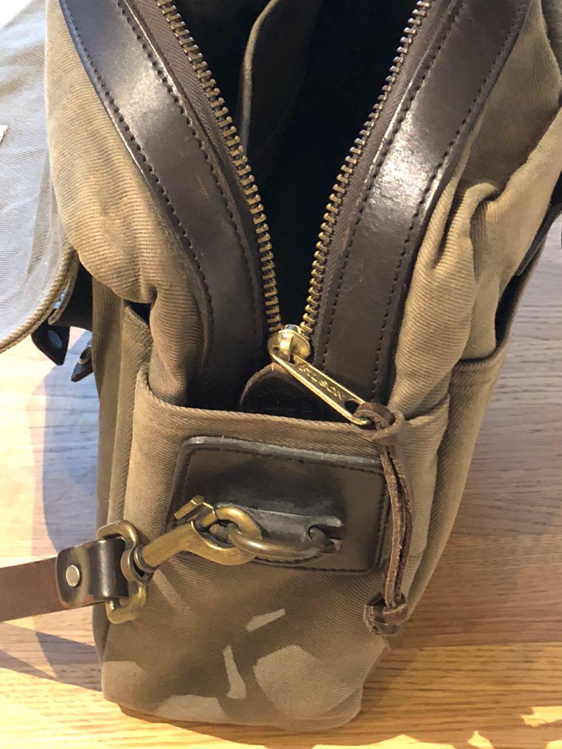 Filson 257 Otter Green, Men's Fashion, Bags, Briefcases on Carousell