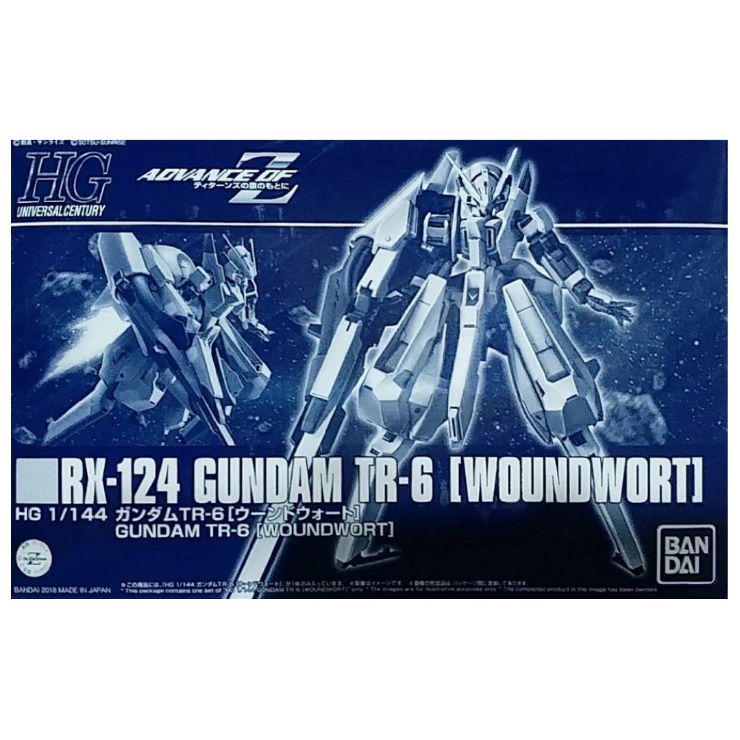 [Sales]HG WoundWort RX-124 TR-6 Gundam P-Bandai, Hobbies & Toys, Toys & Games on Carousell