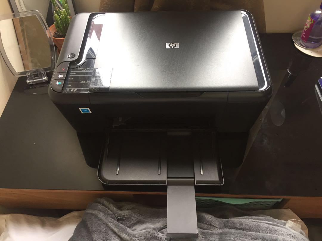 HP Deskjet F2480 Printer (Print Scan Copy) on Carousell
