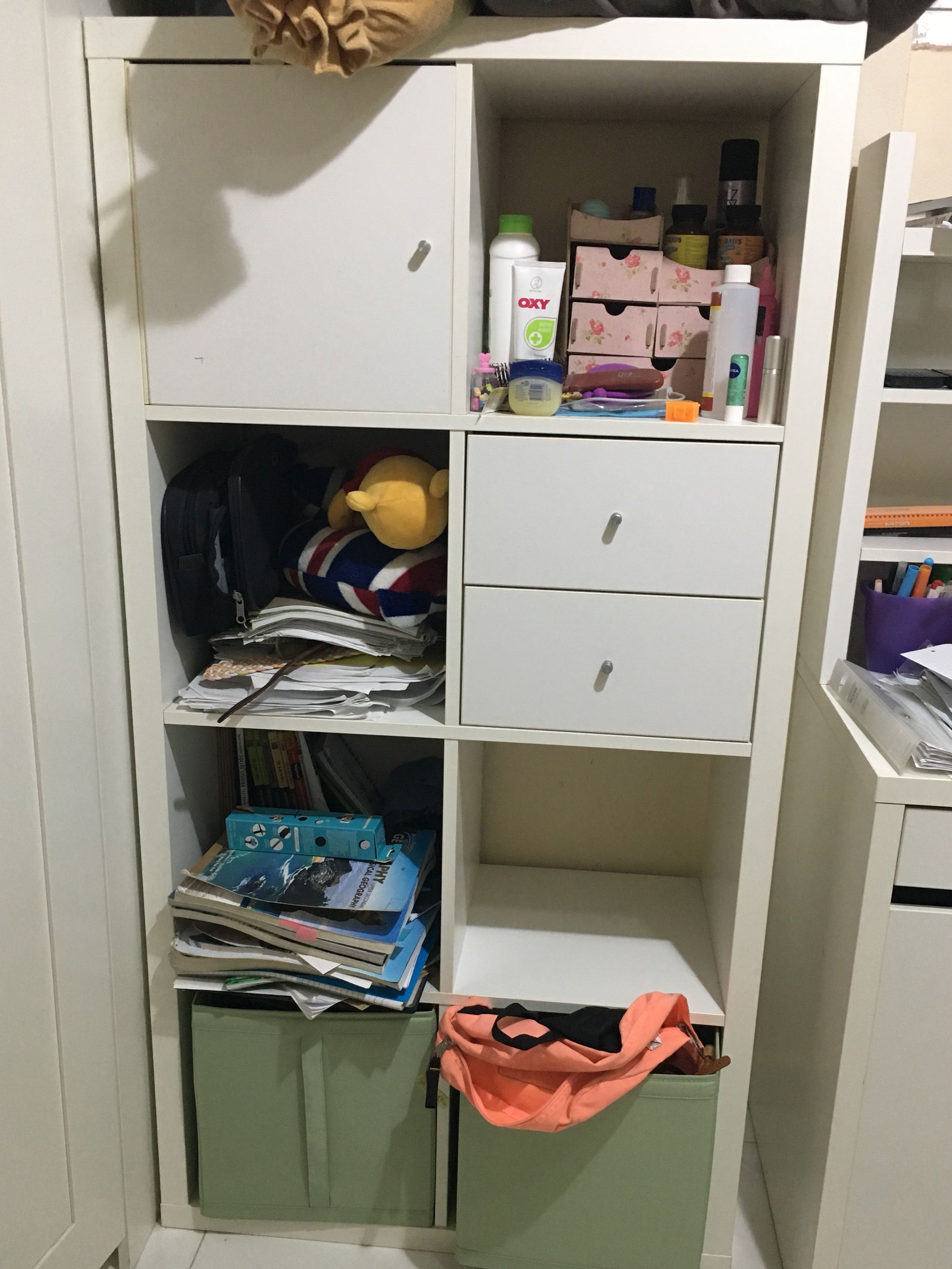 IKEA cube storage with drawers, Furniture & Home Living, Home ...