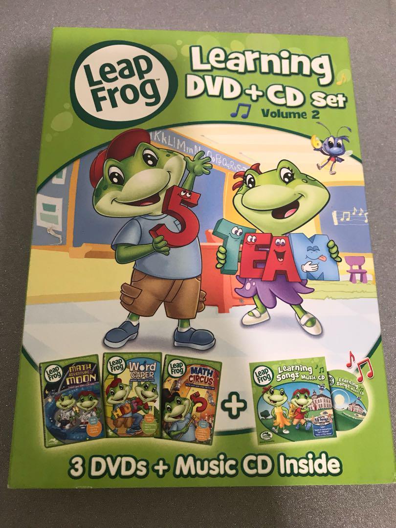 Leapfrog Learning DVD + CD Set, Toys & Games, Others on Carousell