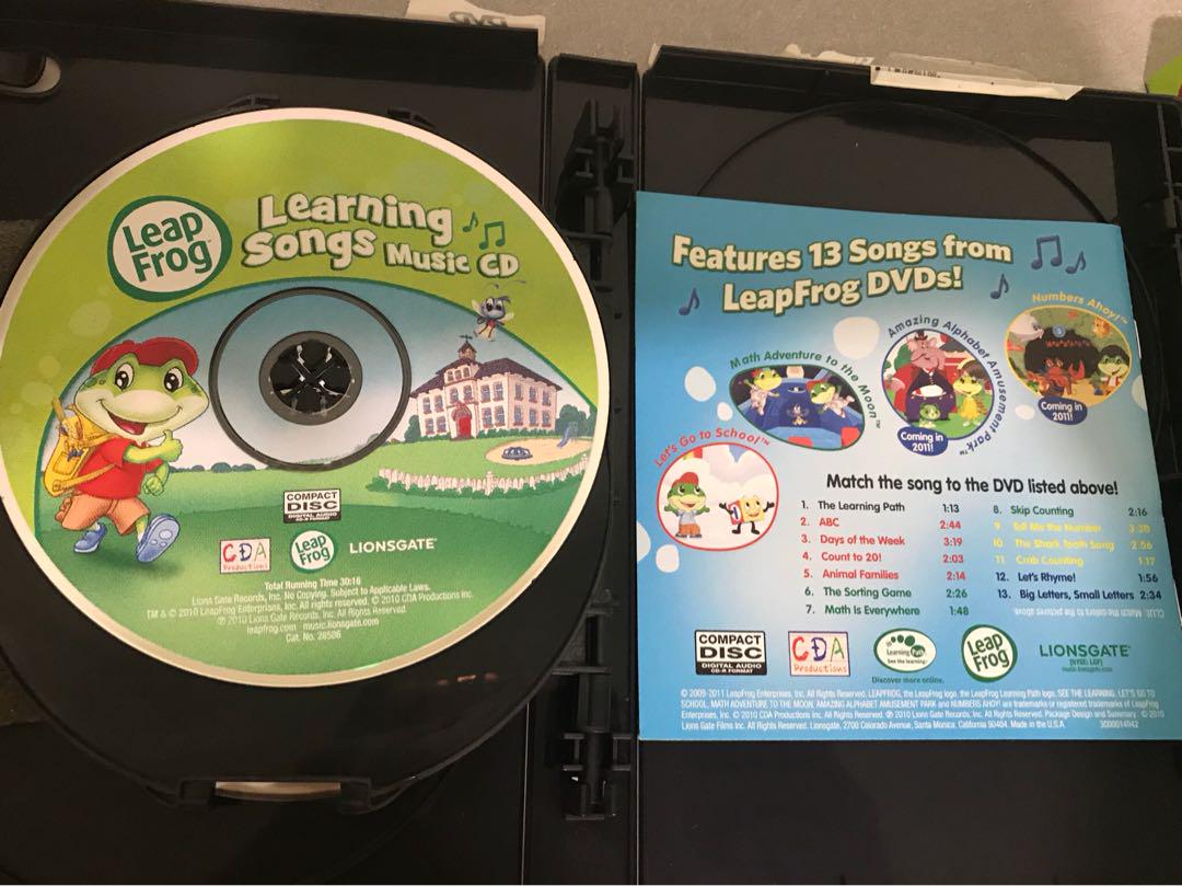 Leapfrog Learning DVD + CD Set, Toys & Games, Others on Carousell