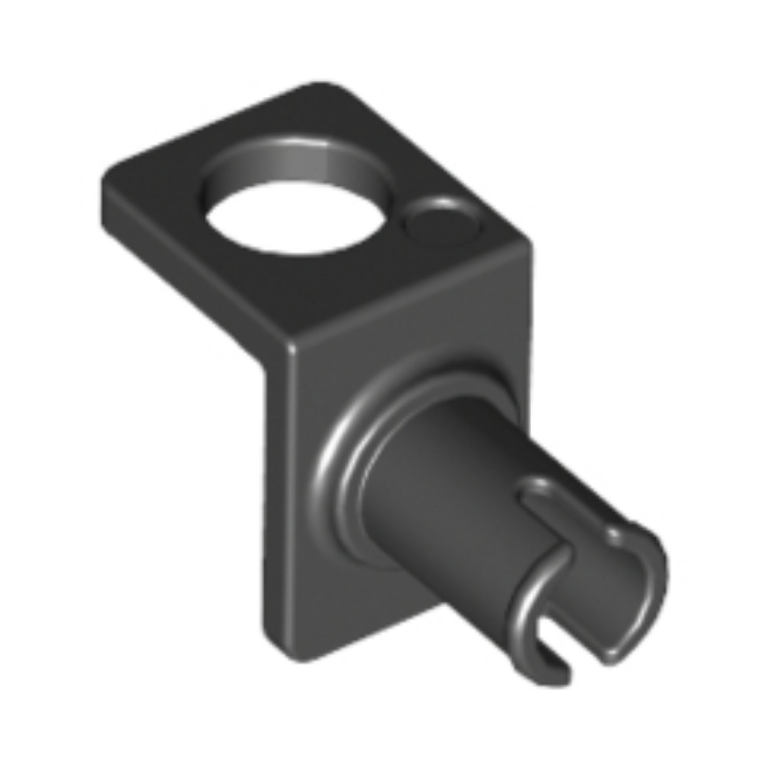 Lego Black Minifig, Neck Bracket with Technic Pin, Hobbies & Toys, Toys ...