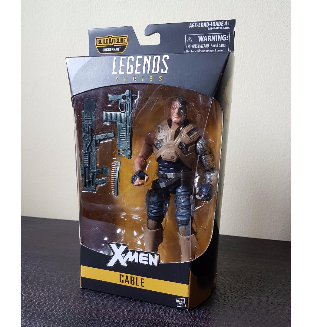 Marvel Legends Cable (Juggernaut BAF wave), Hobbies & Toys, Toys ...