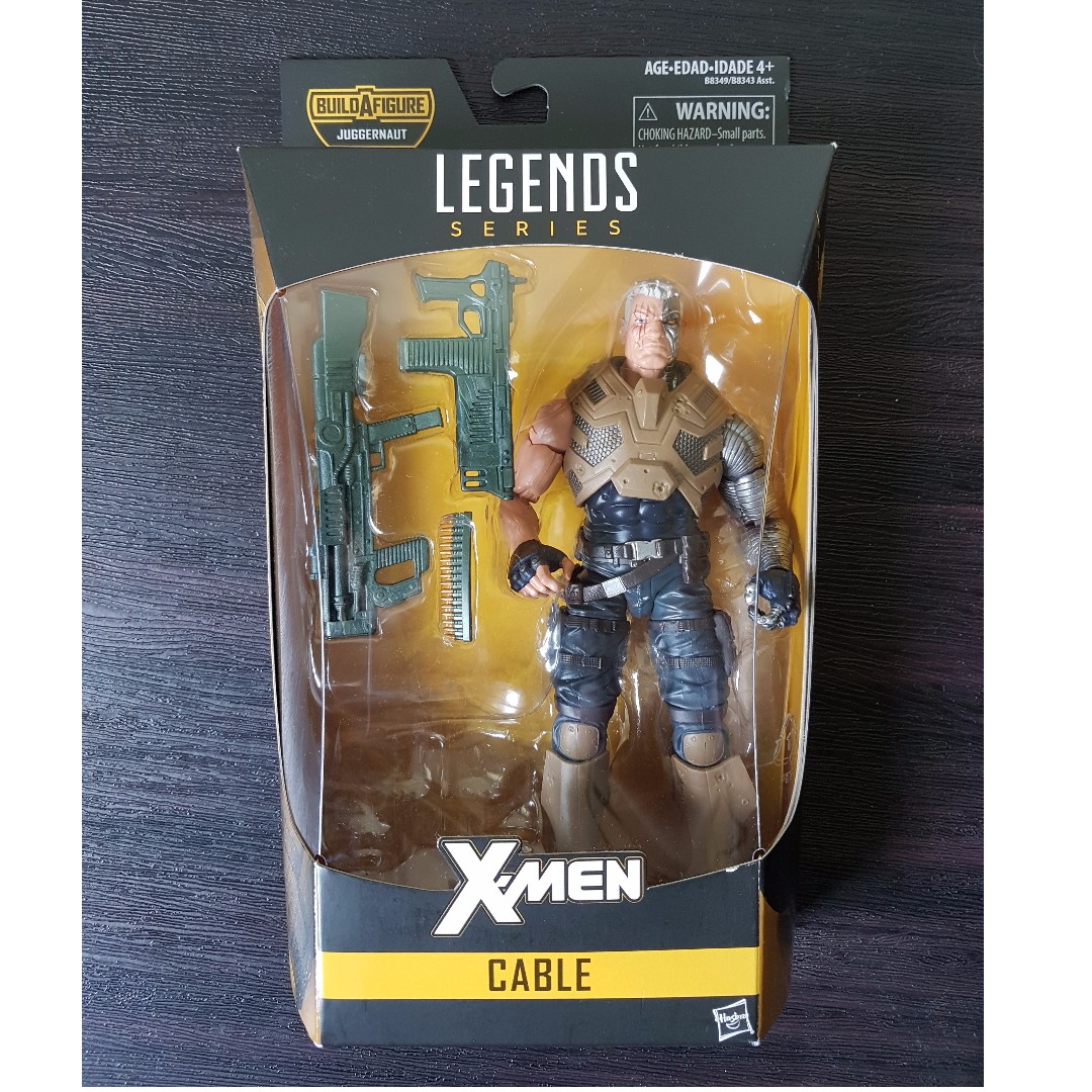 Marvel Legends Cable (Juggernaut BAF wave), Hobbies & Toys, Toys ...