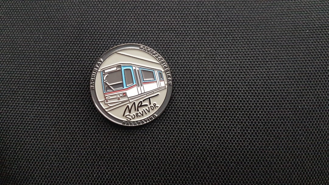 SALE: MRT Enamel Pin (Original Design), Hobbies & Toys, Stationary ...