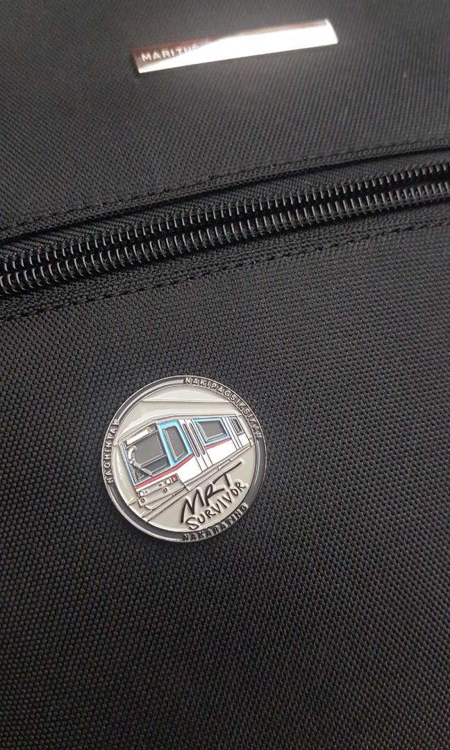 SALE: MRT Enamel Pin (Original Design), Hobbies & Toys, Stationary ...