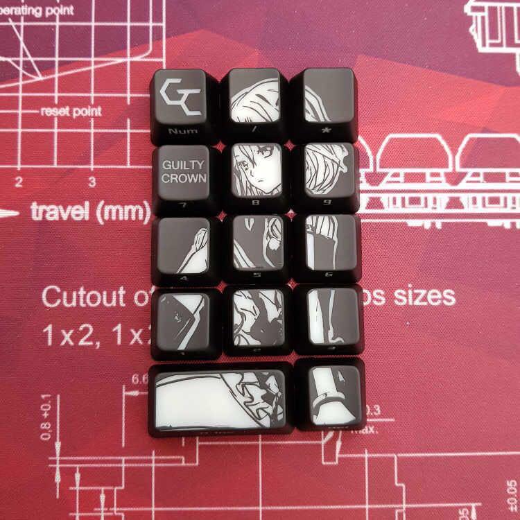 [PO] Custom Engraving Image Keycaps Shine Through MX9.0 EVA K70 ...
