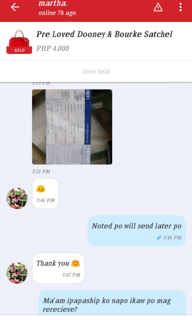 Proof of Transaction, Community on Carousell