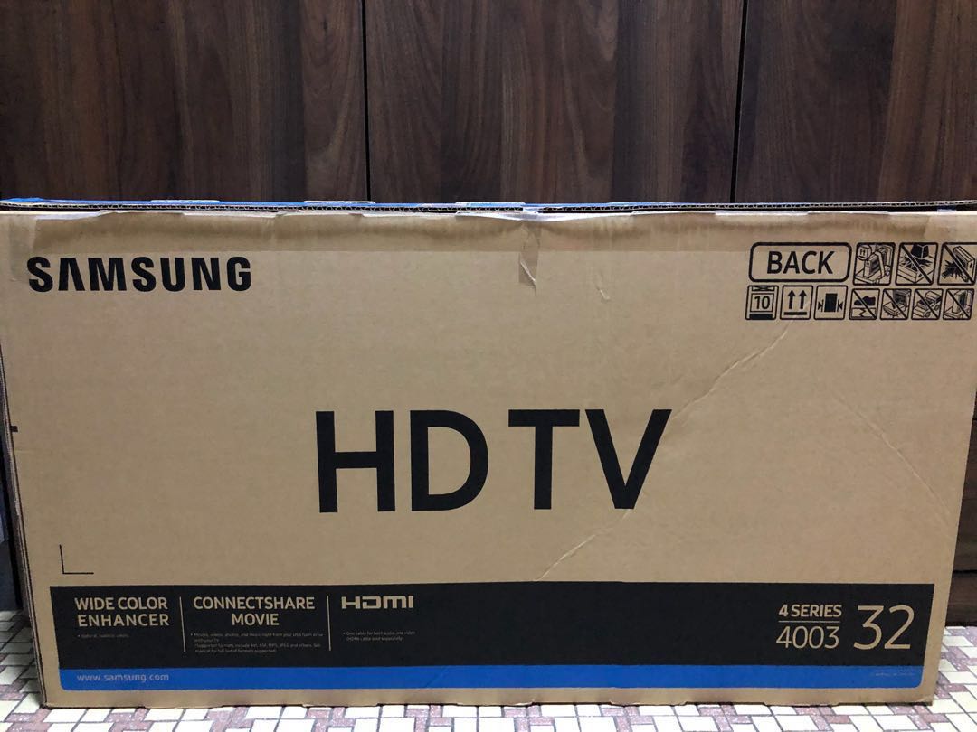 Samsung LED TV with bracket and new, TV & Home Appliances, TV ...