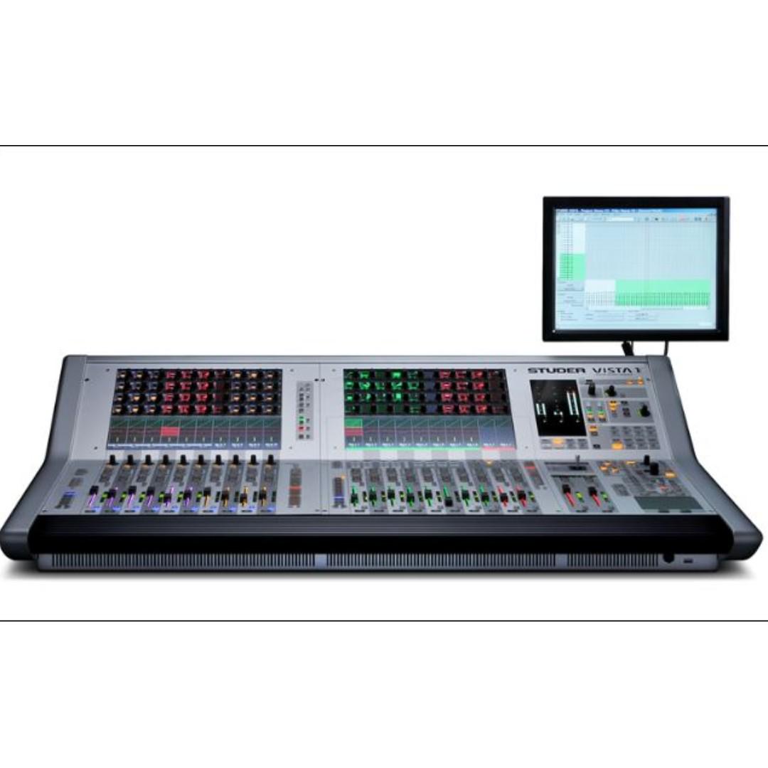 Studer Vista 1 Digital Mixing Console for Broadcast, Audio, Other Audio ...