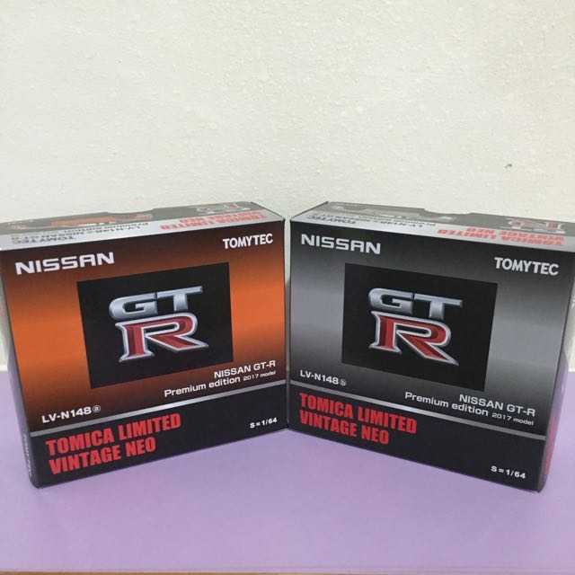 Tomica Limited Vintage Neo Nissan GT-R Premium Edition 2017 Model LV-N148a (Orange) LV-N148b ...