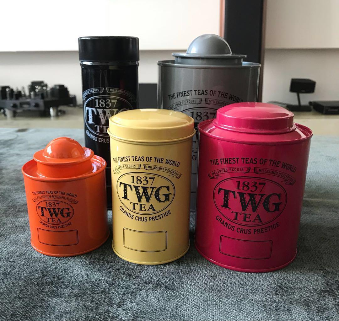 TWG tea tin + 2 Tea cups, Furniture & Home Living, Kitchenware ...