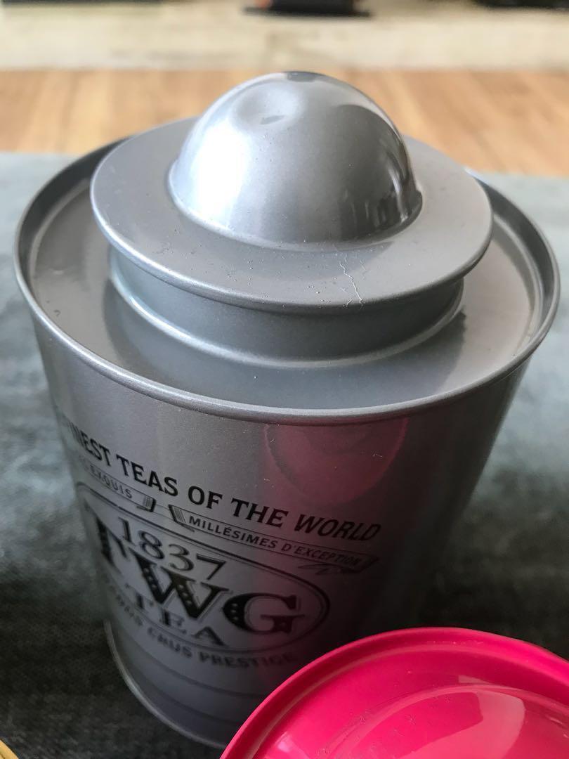 TWG tea tin + 2 Tea cups, Furniture & Home Living, Kitchenware ...