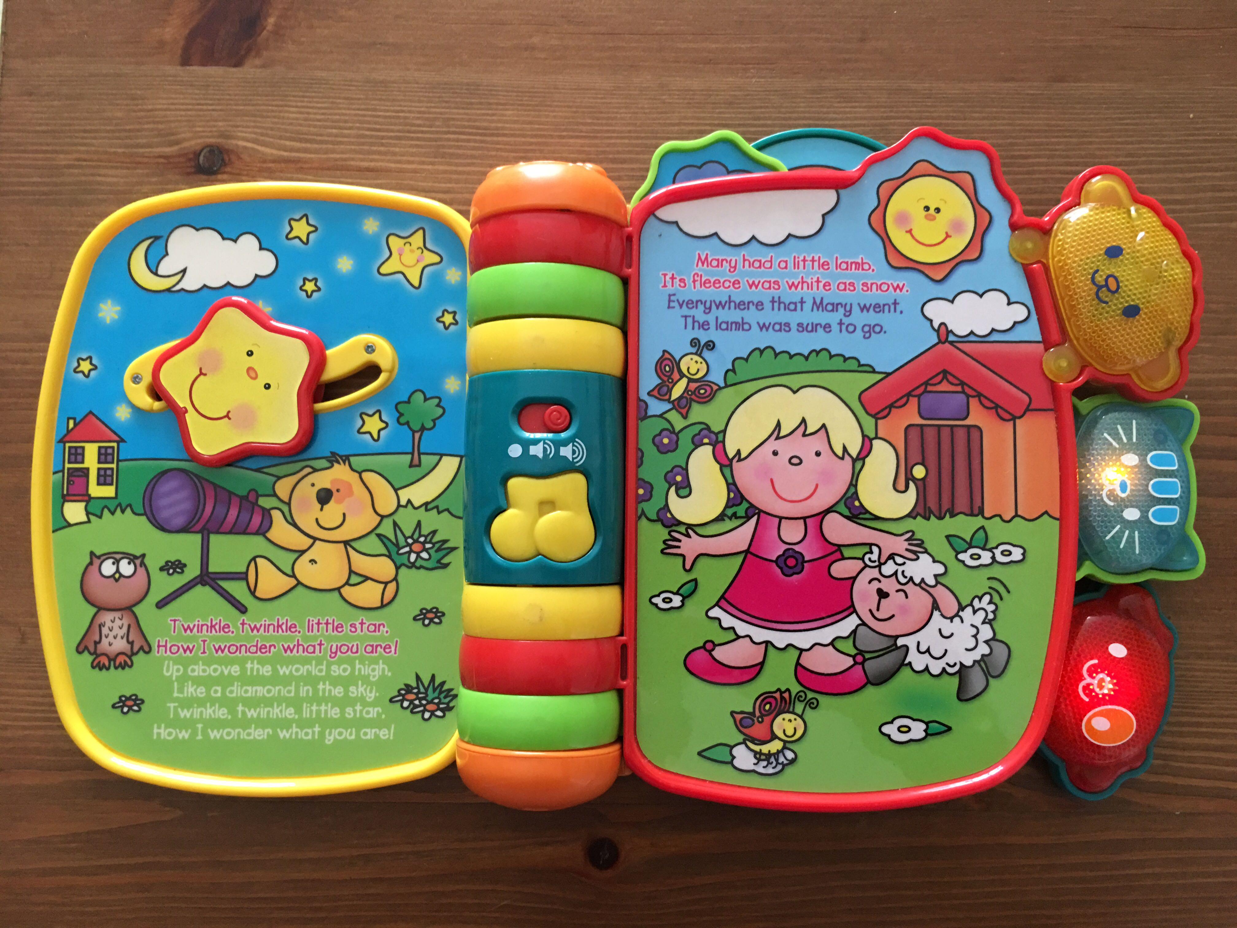 VTECH ANIMAL FRIENDS NURSERY RHYMES BOOK (USA), Hobbies & Toys, Toys ...