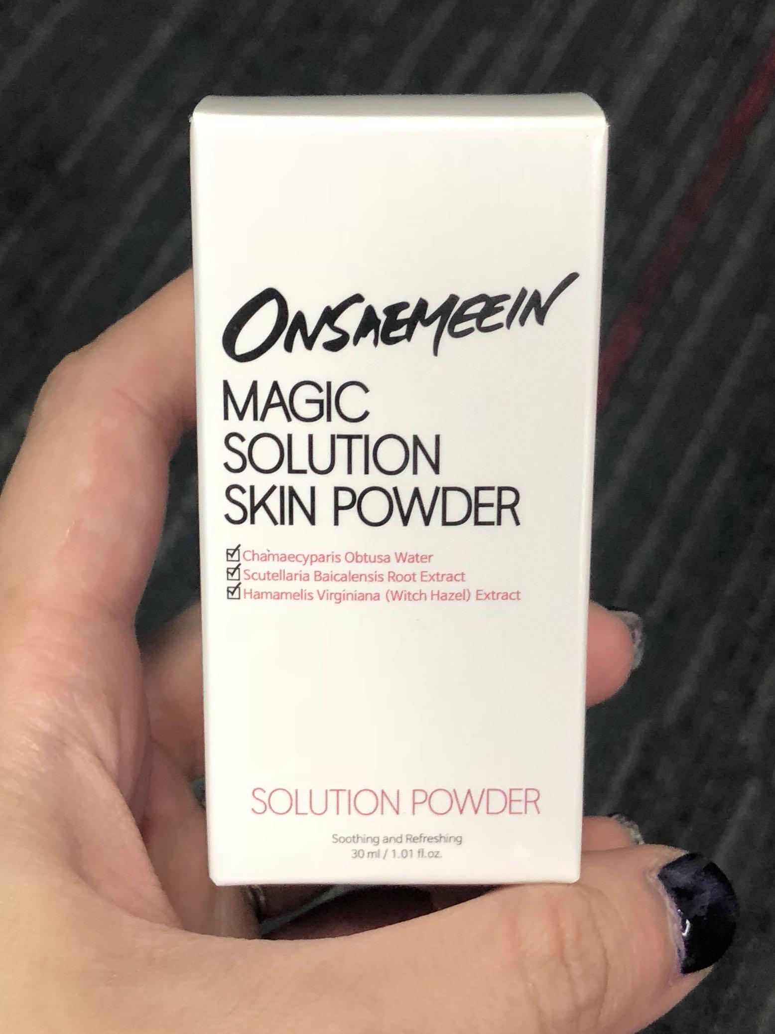 [BNIB] - ONSAEMEEIN Magic Solution Skin Power , Beauty & Personal Care ...