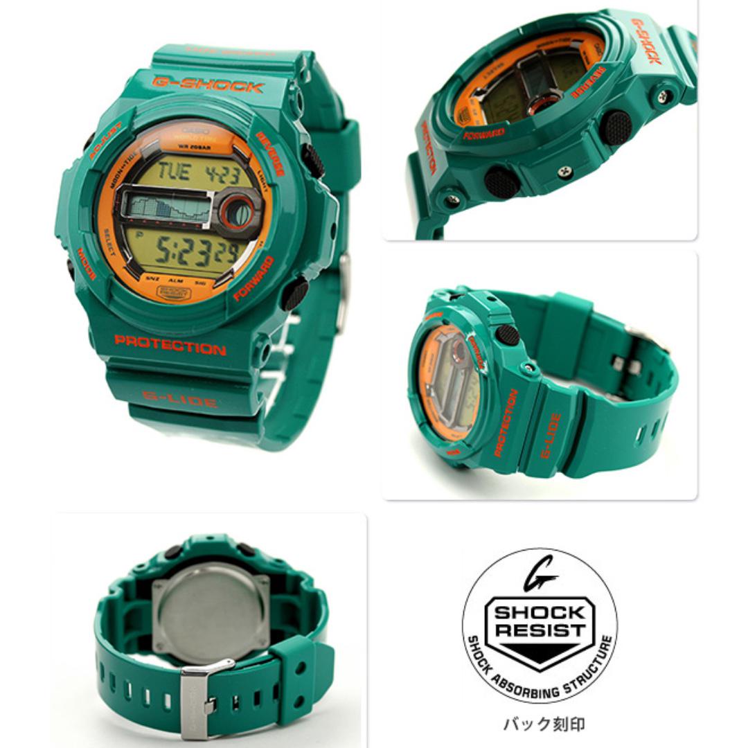 CASIO G-SHOCK GLX-150 series GLX-150B-3 綠色 GSHOCK GLX150B, 名牌, 手錶 ...