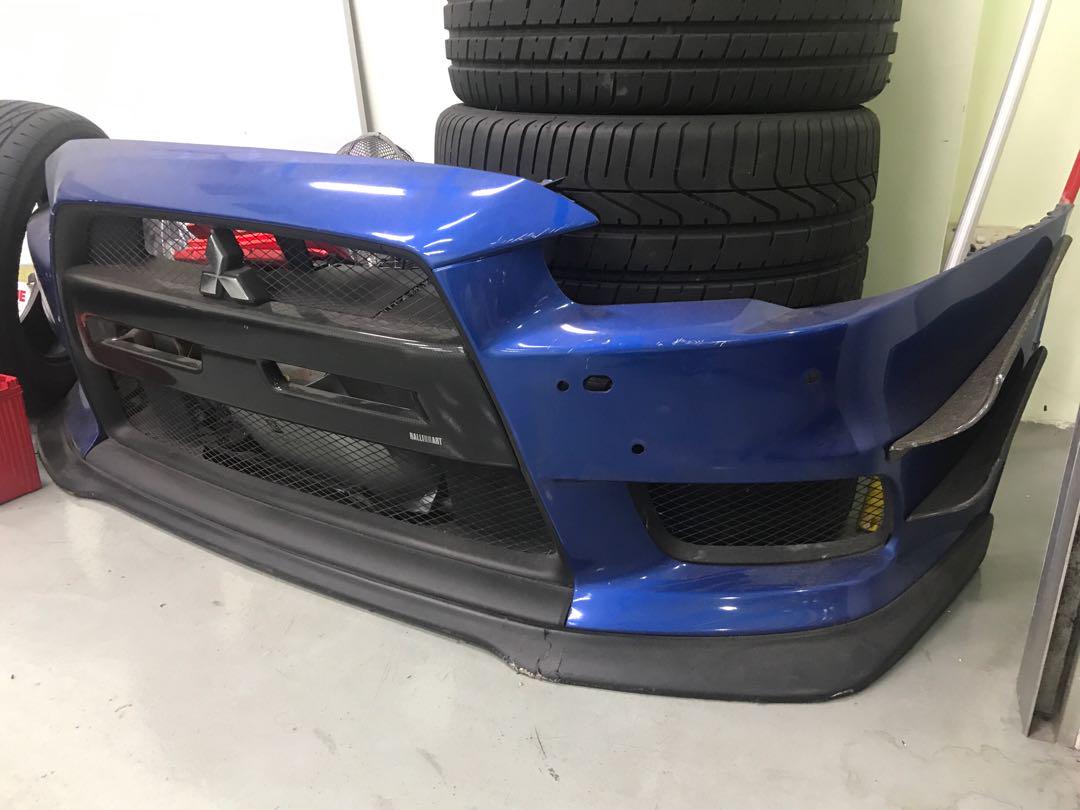 Evo front body kit with fender, Car Accessories, Accessories on Carousell