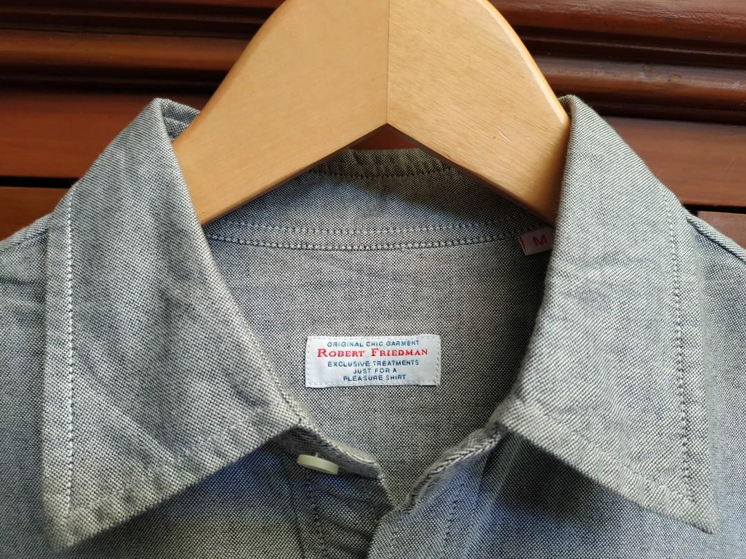 Kemeja robert friedman made in italy, Fesyen Pria, Pakaian , Atasan di ...