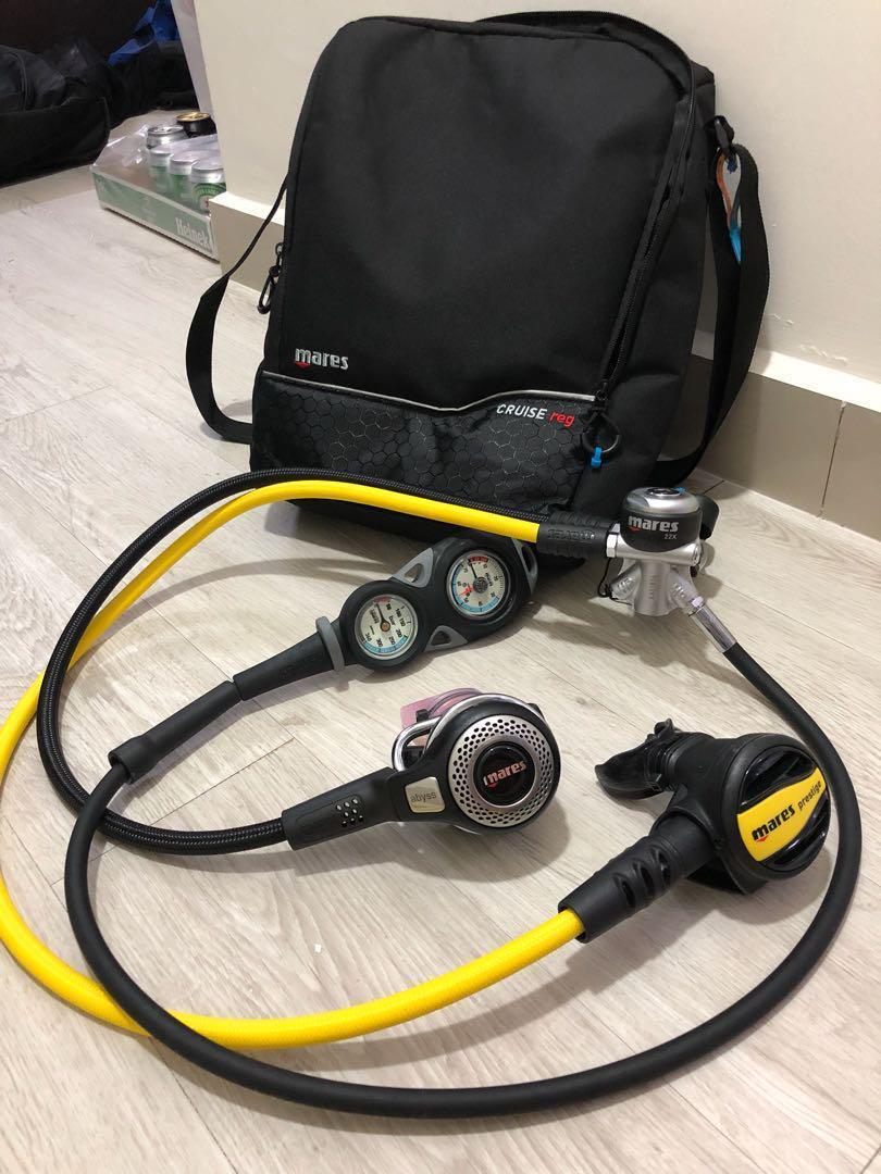 Mares diving regulator abyss x22 full set, Sports Equipment, Sports ...