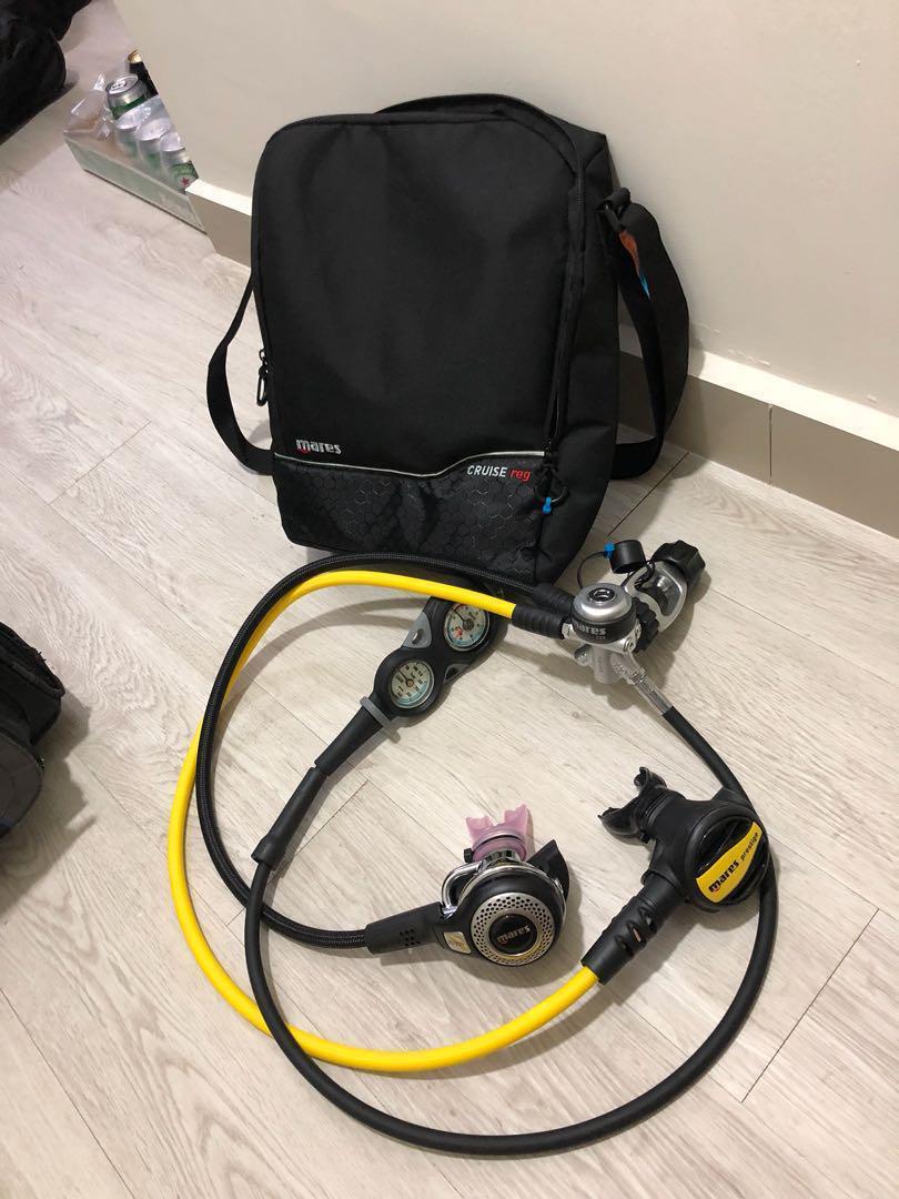 Mares diving regulator abyss x22 full set, Sports Equipment, Sports ...