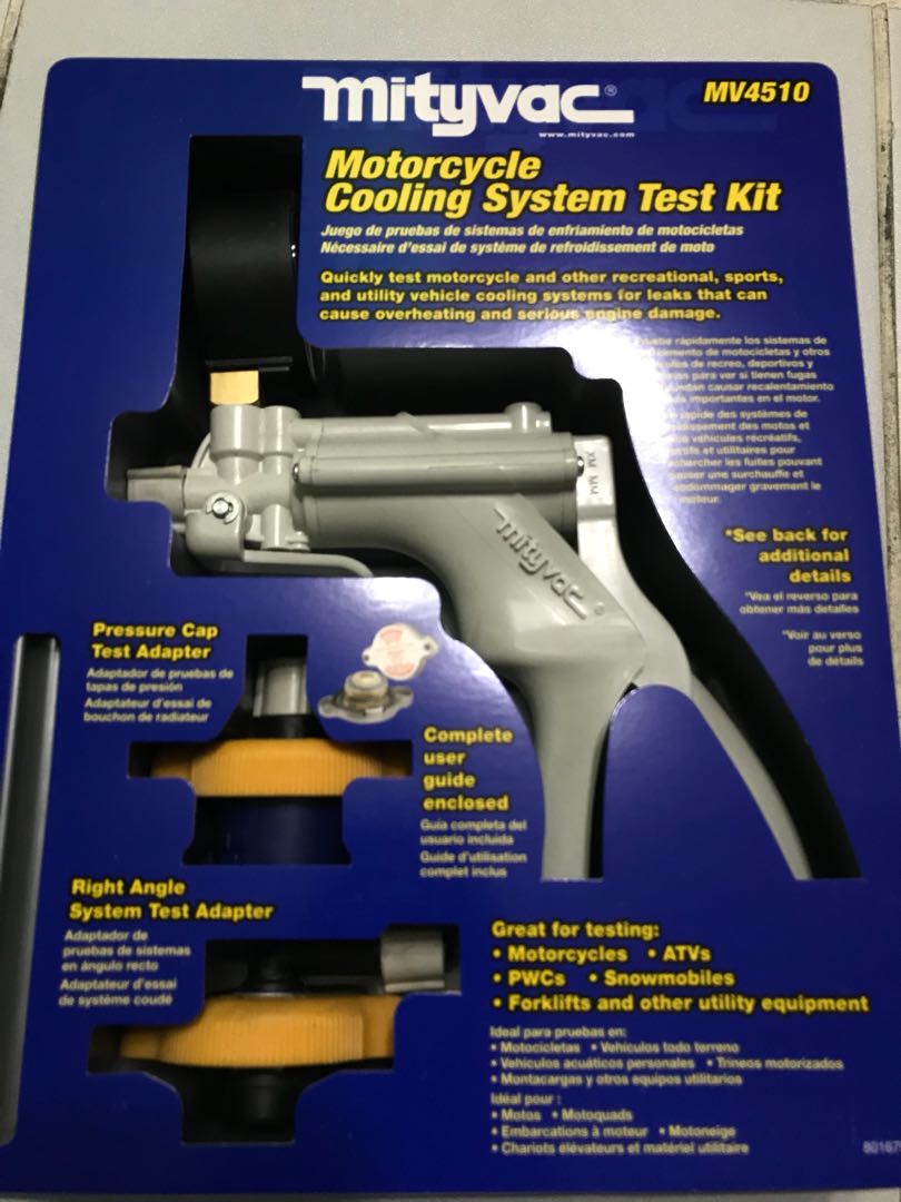 Mityvac MV4510 Motorcycle Cooling System Test Kit, Motorcycles ...