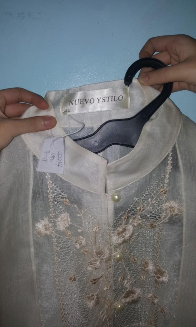 Nuevo Ystilo Filipiniana Dress (one time used only), Women's Fashion ...