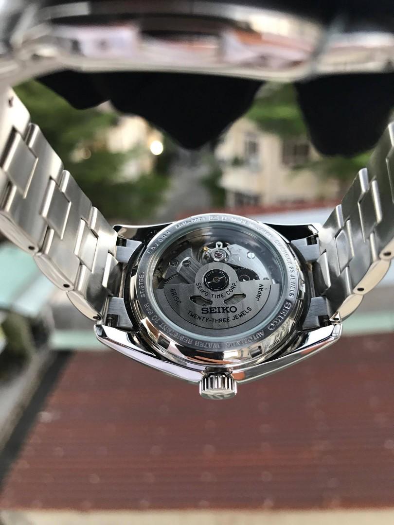 Seiko SARB035 Cream White Dial Automatic Dress Watch, 38mm Sapphire ...