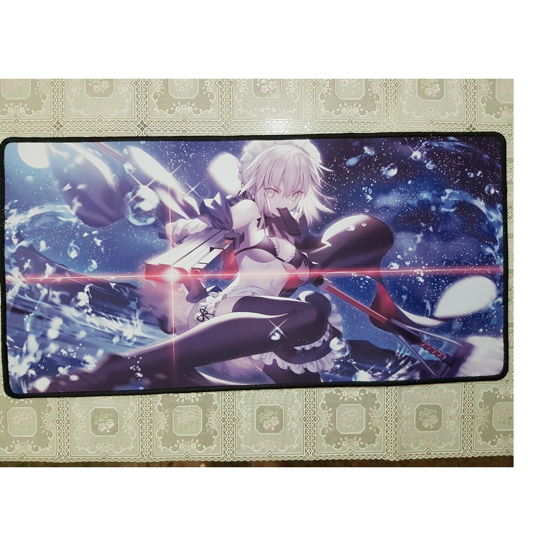 SELLING $20 PLAYMAT / MOUSE PAD Saber Alter Maid (Fate/Grandorder ...