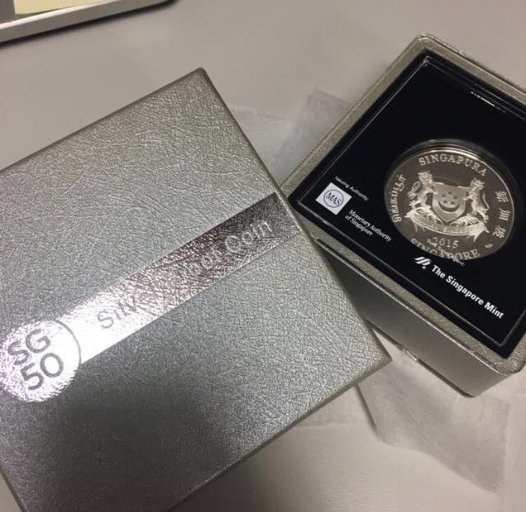 SG50 $5 Silver Proof Coin (Limited Edition), Hobbies & Toys ...