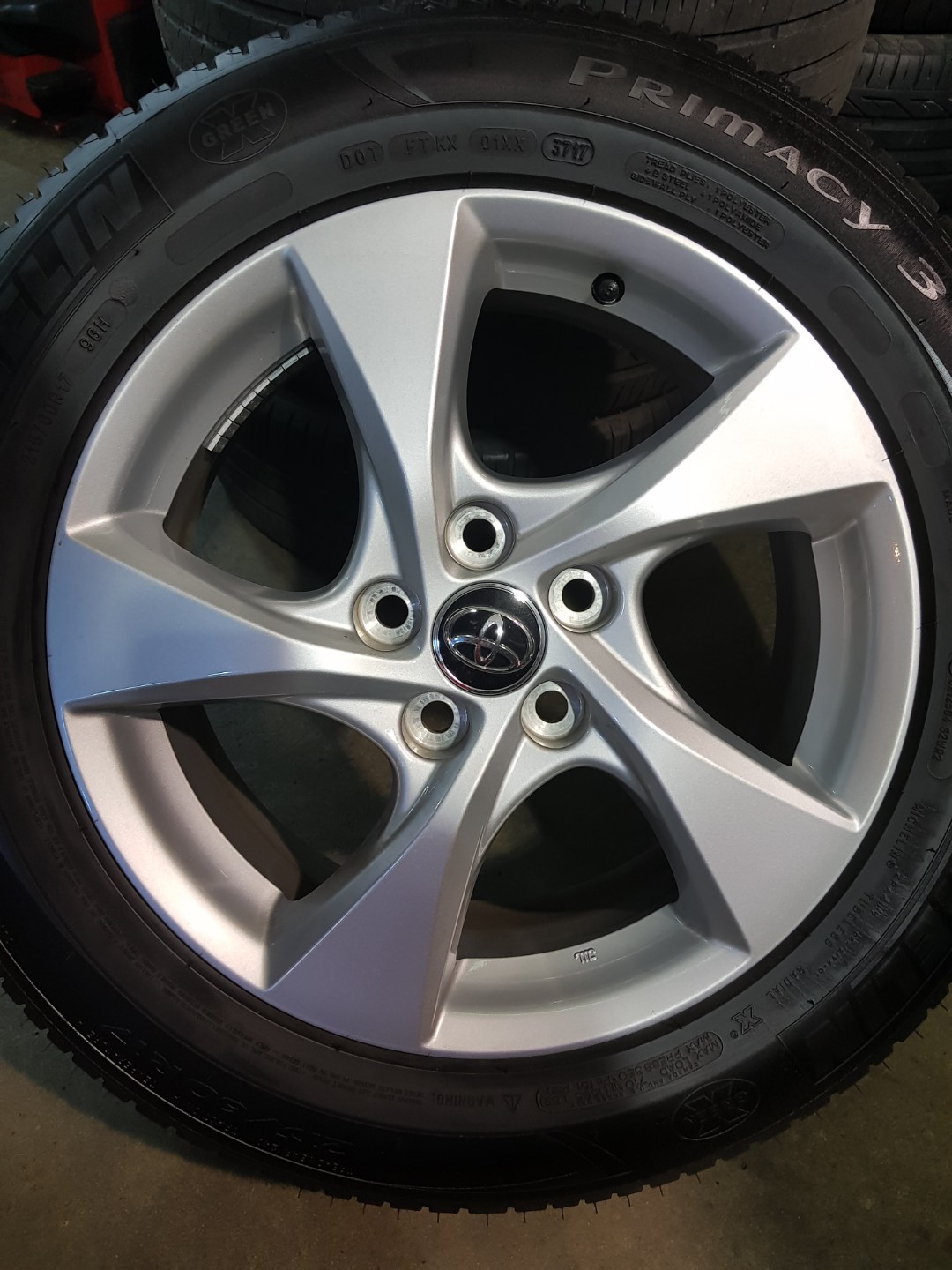 Toyota chr rims, Car Accessories, Tyres & Rims on Carousell