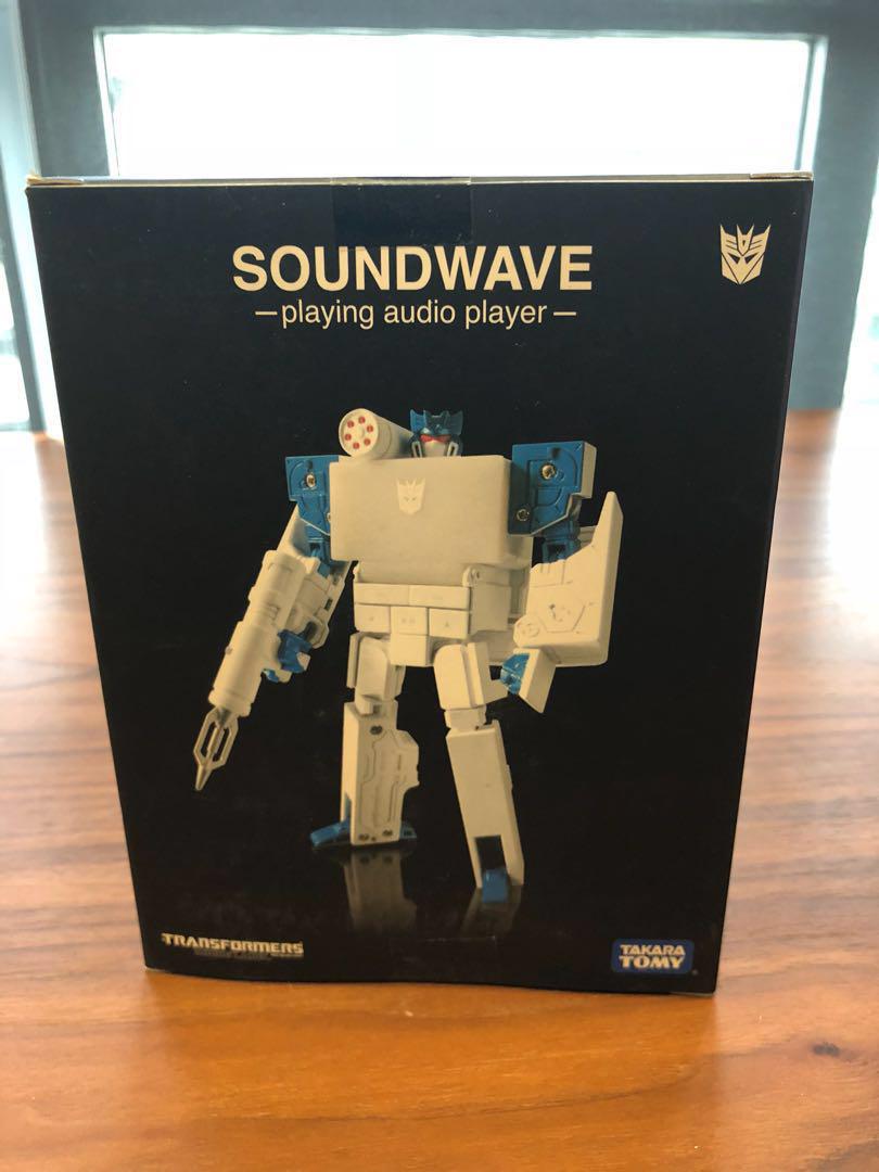 Transformers Music Label soundwave spark blue version, Hobbies & Toys ...