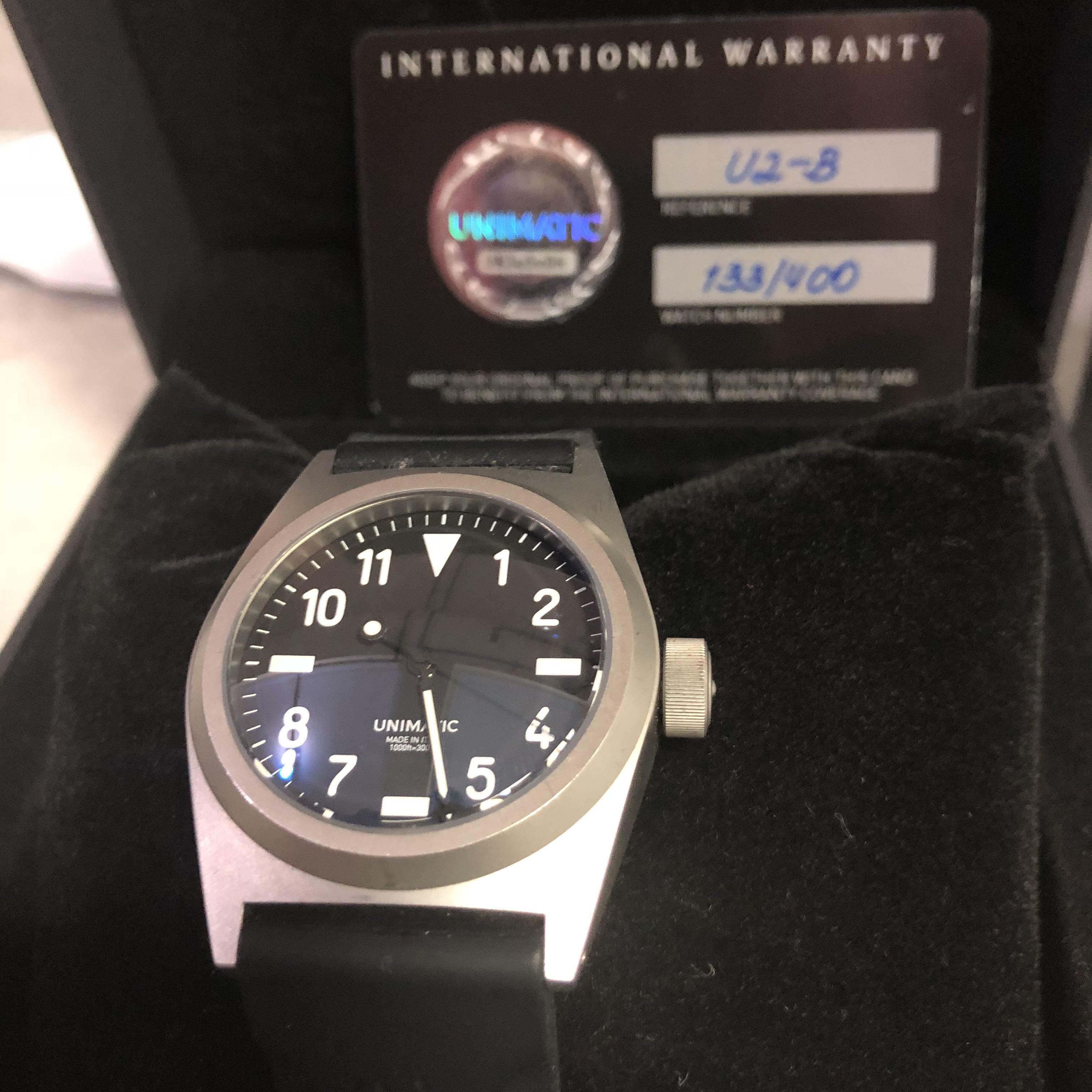 Unimatic U2B in great condition, Luxury, Watches on Carousell