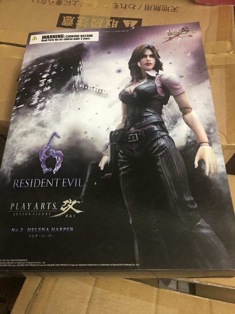 全新 日版 Square Enix Resident Evil 6 biohazard 生化危機 Play Arts 改 Helena ...