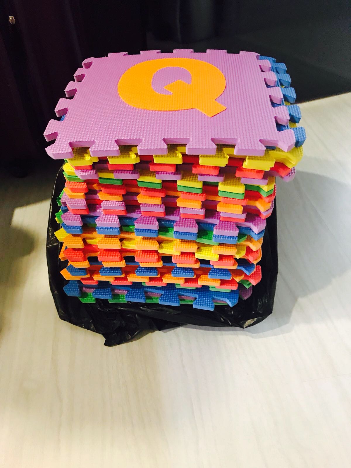 ABC alphabet play mat, Babies & Kids, Bathing & Changing, Changing Mats ...